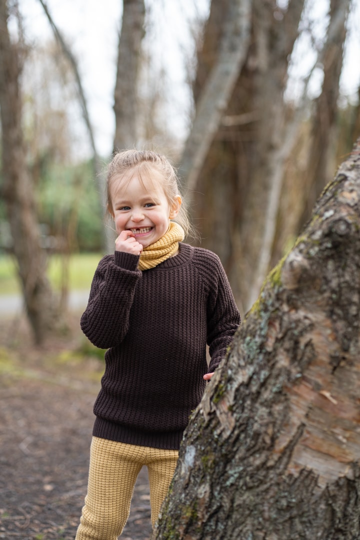 Hustadvika 2.0 Ullgenser Barn, Bark