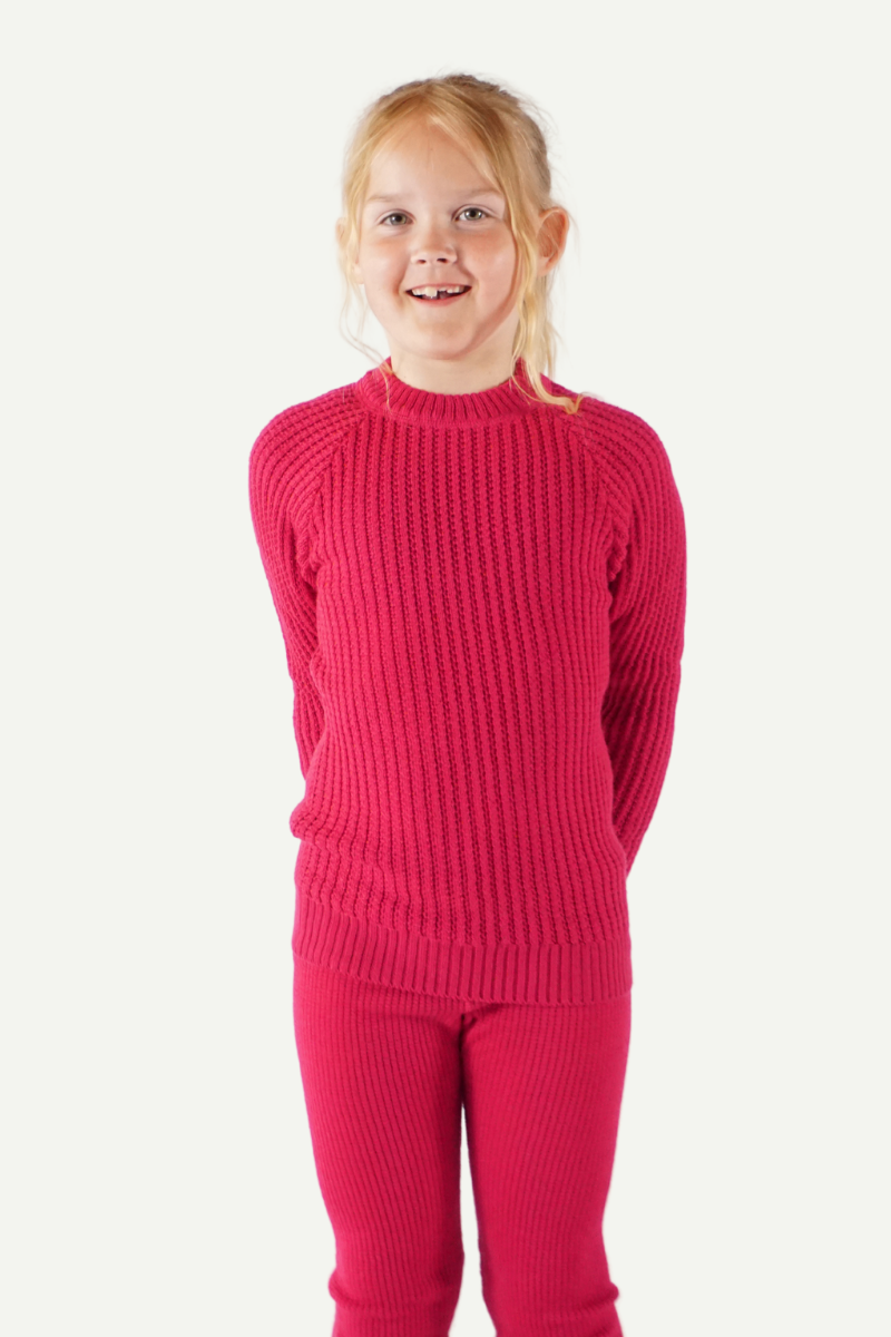 Hustadvika 2.0 Ullgenser Barn, Bringebær